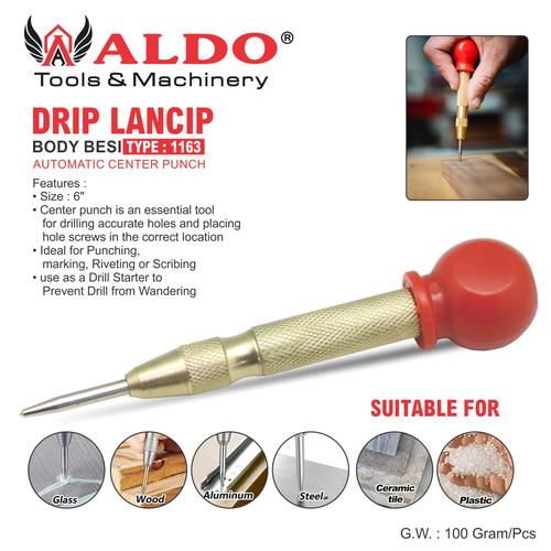 Jual DRIP LANCIP BODY BESI 1163 / PENANDA TITIK BOR / PEN PENITIK BESI ...