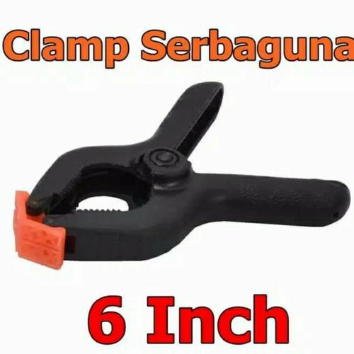 Jual Spring clamp permium 6"/ penjepit kayu besi / Penjepit Multifungsi ...