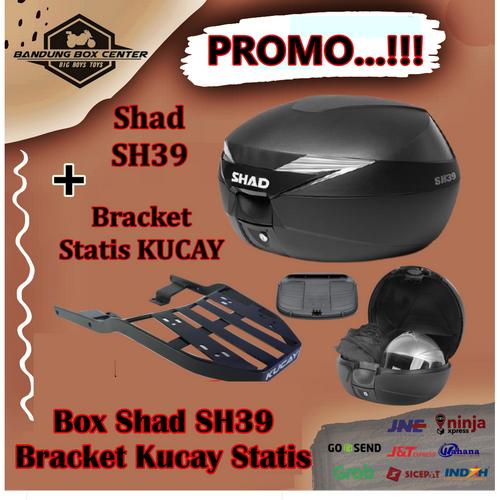 Jual Paket Box Motor Shad SH39 + Bracket KUCAY Shad SH 39 + Breket ...