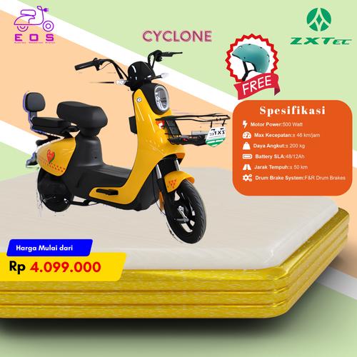 Jual Sepeda Listrik ZXtec Cyclone - Power 500 Watt - Yellow - Kota ...