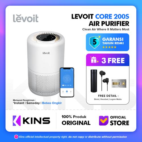 Promo Levoit Core 200S Smart WIFI True HEPA Air Purifier USA Original ...