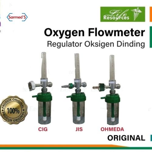 Jual RESOURCE Regulator Oksigen Dinding / Regulator Oksigen Wall Type ...