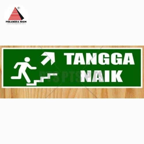 Jual Sign Acrylic Akrilik naik tangga turun arah - plat - Kota Surabaya ...