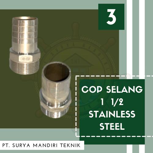 Jual NEPEL SELANG / COP SELANG 1 1/2" STAINLESS STELL - Kota Surabaya ...