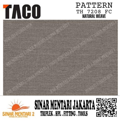 Jual TACO HPL PATTERN TH 7208 FC NATURAL WEAVE - Jakarta Barat - Sinar ...