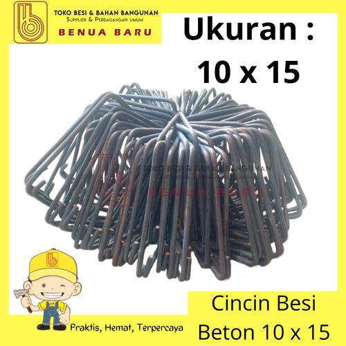 Jual Ring Cincin Besi Beton Behel 10 x 15 100 pcs Berbagai Ukuran Begel ...