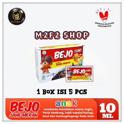 Jual Bejo Tolak Angin Anak Jahe Merah | Cair Sachet - 10 ml (Harga 1 ...