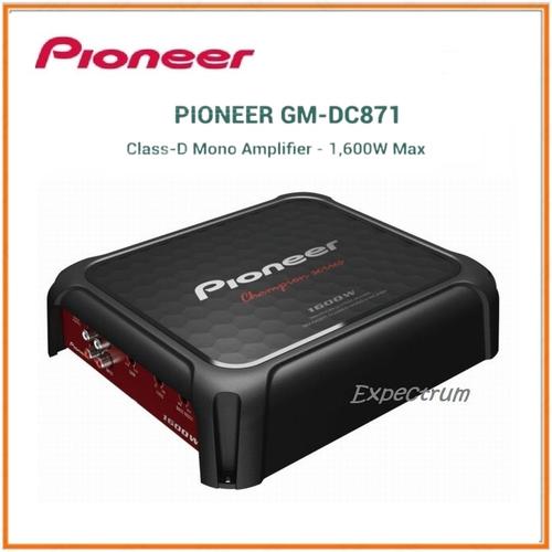 Jual Power Amp MONOBLOCK Pioneer GM DC871 - GM D8701 - GM 8701 ...