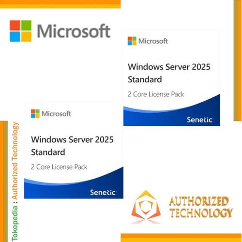 Jual Microsoft Windows Server 2025 Standard - 2 Core License Pack ...