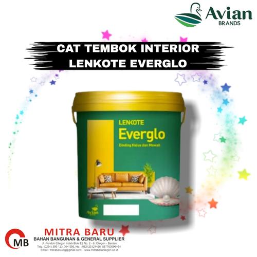 Jual Cat Tembok Lenkote Everglo Emulsion 20L / Cat Dinding Lenkote ...