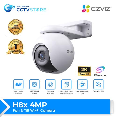 Jual EZVIZ H8X 4MP PAN TILT WI-FI CAMERA - Jakarta Barat - Network CCTV ...