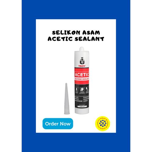 Jual LEM KACA SEALANT SELIKON ASAM 250 ml MERK WELDOM - White Putih ...