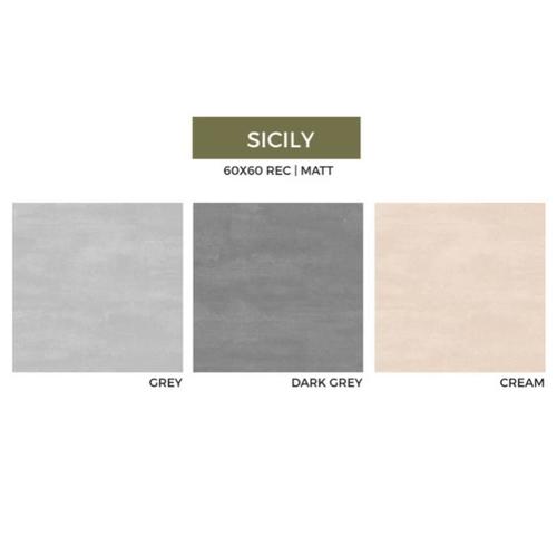 Jual PLATINUM SICILY DARK GREY CREAM 60 x 60 CM KERAMIK LANTAI DINDING ...