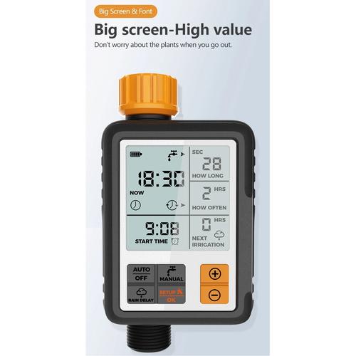 Jual Timer kran Air Taman Otomatis/sprinkler timer battery controller ...