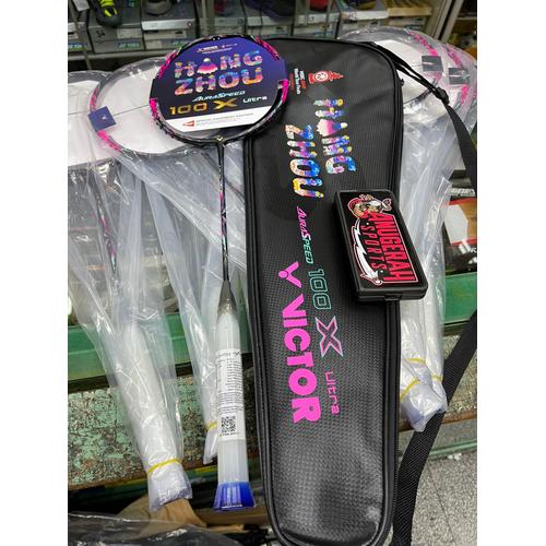 Jual Raket Badminton VICTOR AURASPEED 100 X ULTRA WT 24 Q / AURASPEED ...