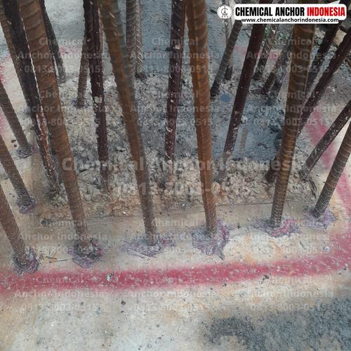 Jual aplikator pasang chemical hilti besi rebar D19 pondasi - Kota ...