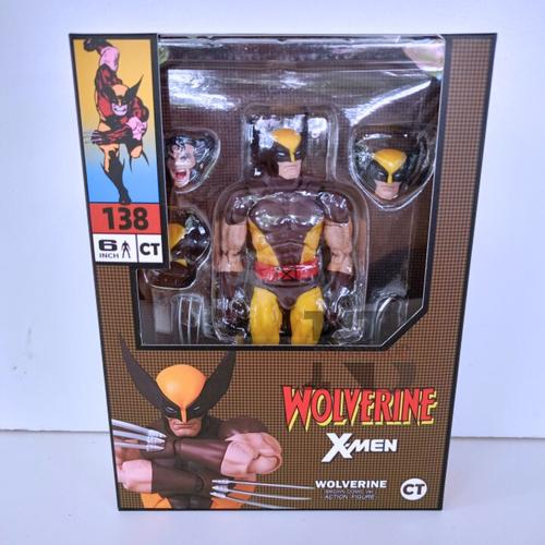Promo Mafex 138 Wolverine Hulk Deadpool Brown Comic Ver. Movie Model ...