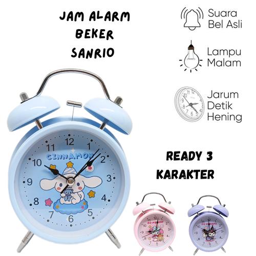 Jual Jam Weker Alarm Anak Sanrio Jam Alarm Beker Bunyi Kring Nyaring ...