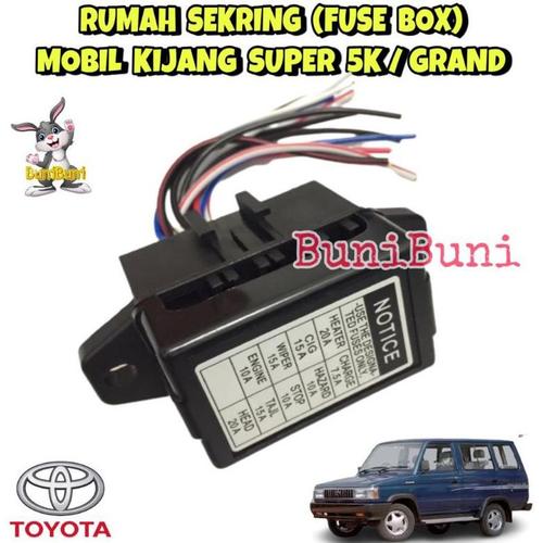 Jual Fuse Box / Rumah Sekring Sikring Mobil KIJANG Super 5K / Rover Dan ...