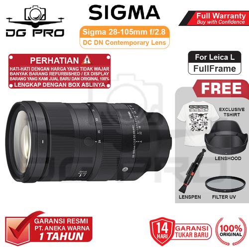 Jual Sigma 28-105mm f2.8 DG DN Art Lens for Leica L Mount / Lensa Sigma ...
