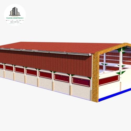 Jual KONSTRUKSI BAJA WF-250 PROJECT LAPANGAN VOLLY INDOOR - Kota ...