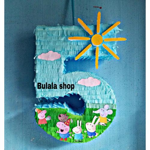 Jual Pinata Pukul / Pinata Karakter Ulang Tahun Motif Angka Kumbang ...