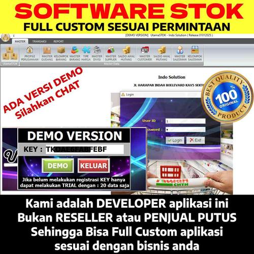 Jual Software Stok Gudang / Software Inventory Full Custom - Kab. Bogor - CopasCode | Tokopedia