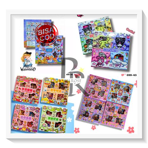 Jual STICKER ISI 100 LEMBAR Sticker Karakter Sticker Momo isi 100 ...