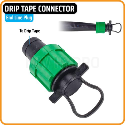 Jual Drip Tape Connector - End Line Plug | Konektor Selang Driptape ...