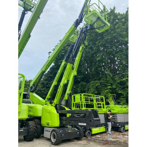 Jual ZOOMLION BOOMLIFT ARTICULATING ZA24J Ketinggian Pekerjaan 26 meter ...