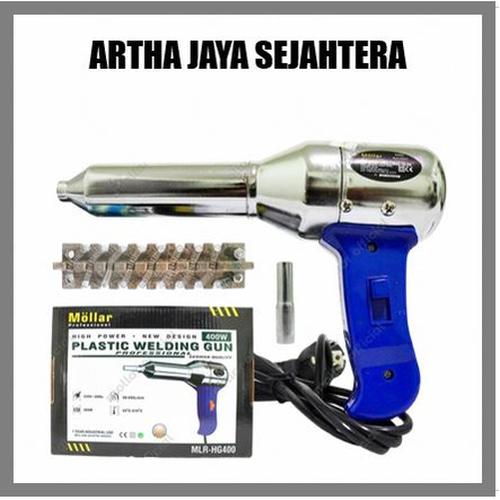 Jual MOLLAR HG400 Mesin Hot Gun Las Plastik Heat Gun 400 Watt - Plastic ...