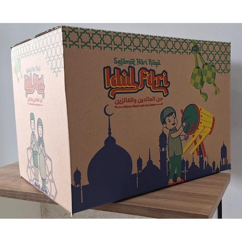 Jual Kardus Lebaran/Kardus Parcel/Kardus Idul Fitri UK40x30x29 – NEW ...