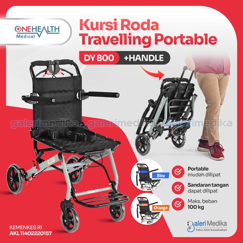 Jual Kursi Roda Travel Onemed FS 800L / FS800L Kursi Roda Aluminium ...