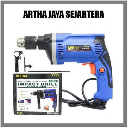 Jual MOLLAR ID550 Impact Drill 13 mm - Mesin Bor 13 mm Tembok Beton ...