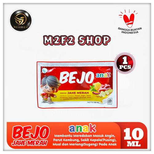 Jual Bejo Herbal Tolak Angin Anak Jahe Merah | Cair Sachet - 10 ml ...