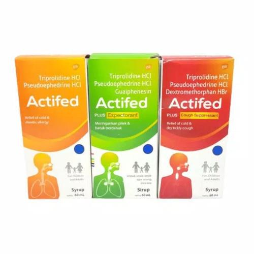 Jual Actifed Sirup 60 ml - Sirup Obat Batuk Flu Merah Kuning Hijau ...