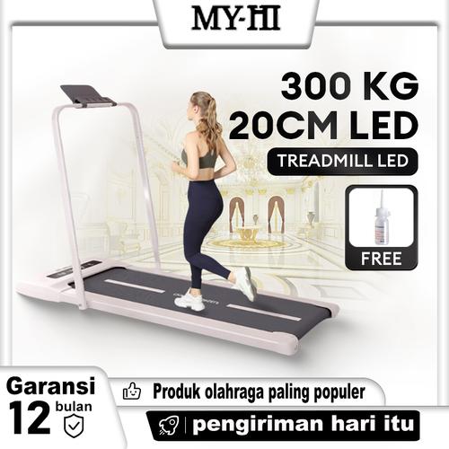 Jual 【Garansi 10 tahun】treadmill portable Treadmill Elektrik low watt ...