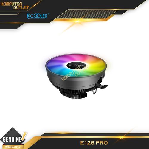 Jual PCCooler E126 Pro SRGB Single Fan | PC Cooler High Performance Low Profile Air CPU Cooler ...