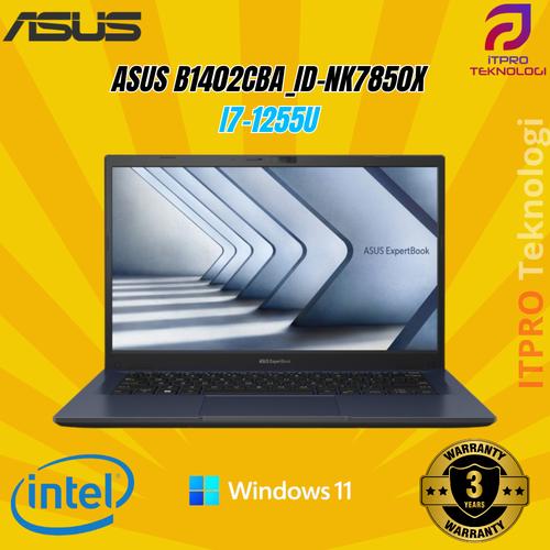 Jual ASUS Expert Book B1402CBA_ID-NK7850X I7-1255U RAM 8GB, SSD 512GB ...