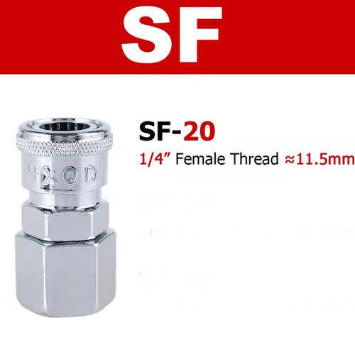 Jual YOLO SF-20 SF - 20 1/4" 1/4 inch Female Thread Coupler Kopler ...