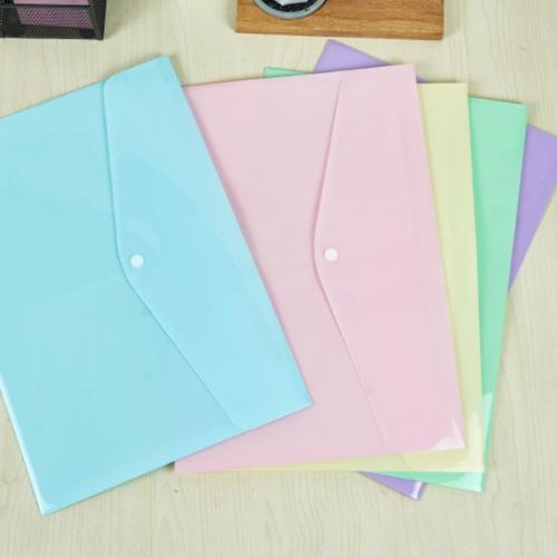 Jual PASTEL COLOR MAP KANCING (Map Plastik Folio / F4) | Lebar Punggung ...