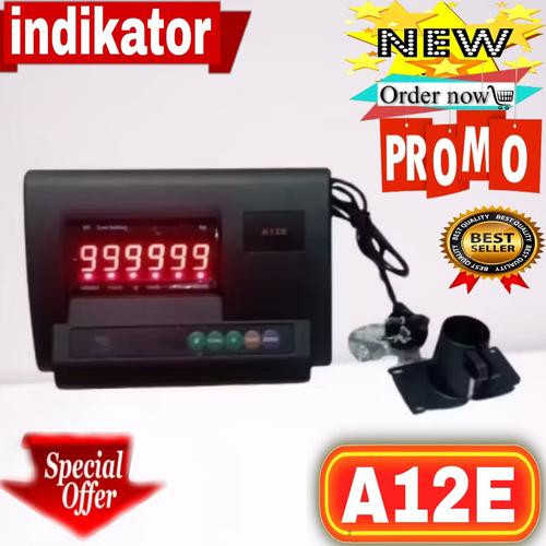 Jual indikator display timbangan/kepala timbangan digital - indikator A12E - Jakarta Barat ...
