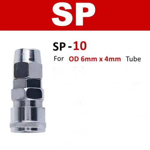 Jual YOLO SP-10 SP - 10 OD 6mm x ID 4mm Coupler Kopler Sambungan Selang ...