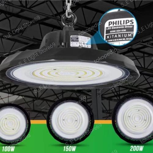 Jual Lampu LED UFO Highbay 100w 150w 200w Travo by PHILIPS Garansi ...