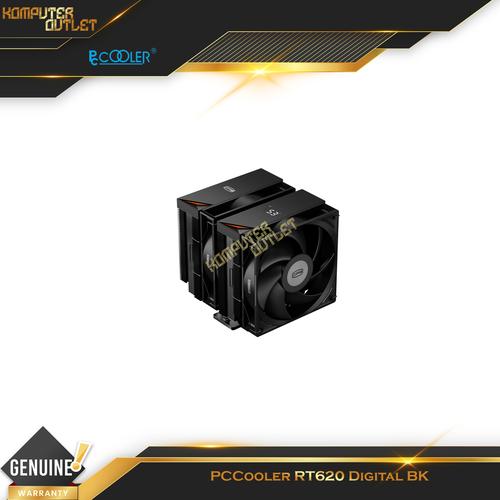 Jual PCCooler RT620 Digital BK Dual Tower Fan | PC Cooler High ...