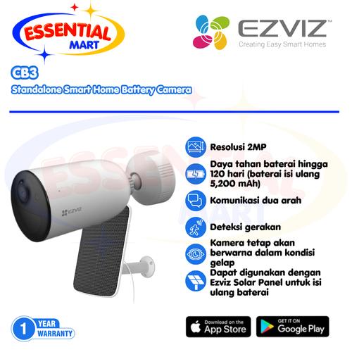 Jual CCTV EZVIZ CB3 2MP Smart Home Baterry IP Camera Outdoor - Jakarta ...