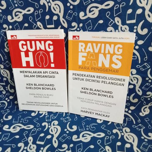 Jual 2 Buku Ken Blanchard - Raving Fans - Pendekatan Revolusioner untuk ...