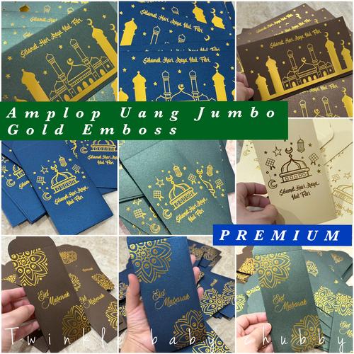 Promo 10 PCS AMPLOP UANG LEBARAN JUMBO ANGPAO IDUL FITRI EID MUBARAK ...