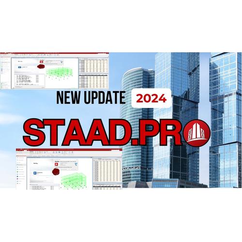 Jual Software STAAD Pro Advanced 2024 QA&R version software Full ...