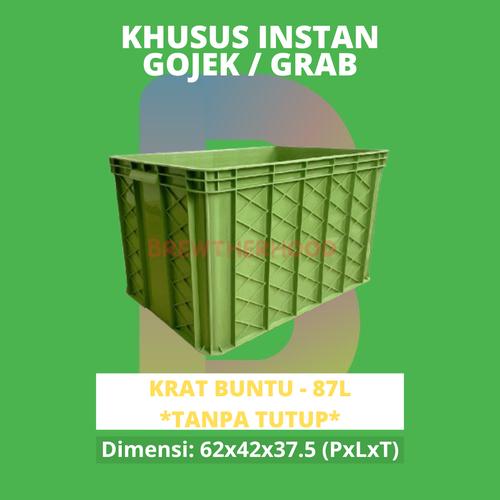 Promo (INSTAN) KRAT BUNTU 87 LITER - Bak Plastik / Container Box ...